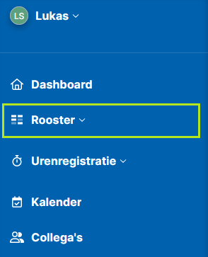 Weergave van het rooster aanpassen – Het Rooster Support