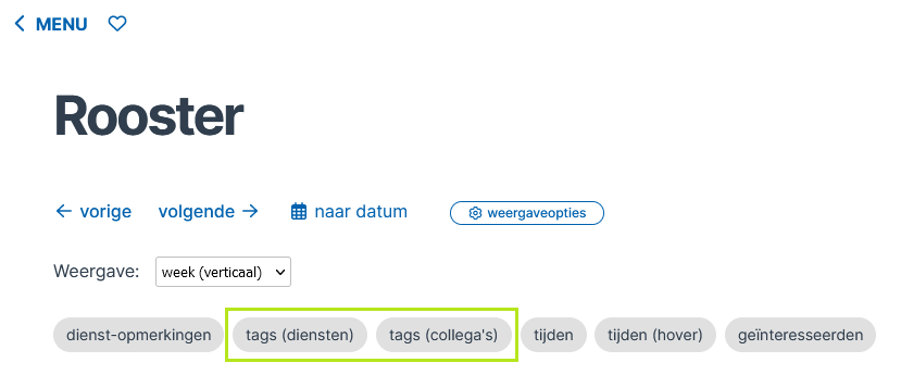Wat zijn tags? – Het Rooster Support